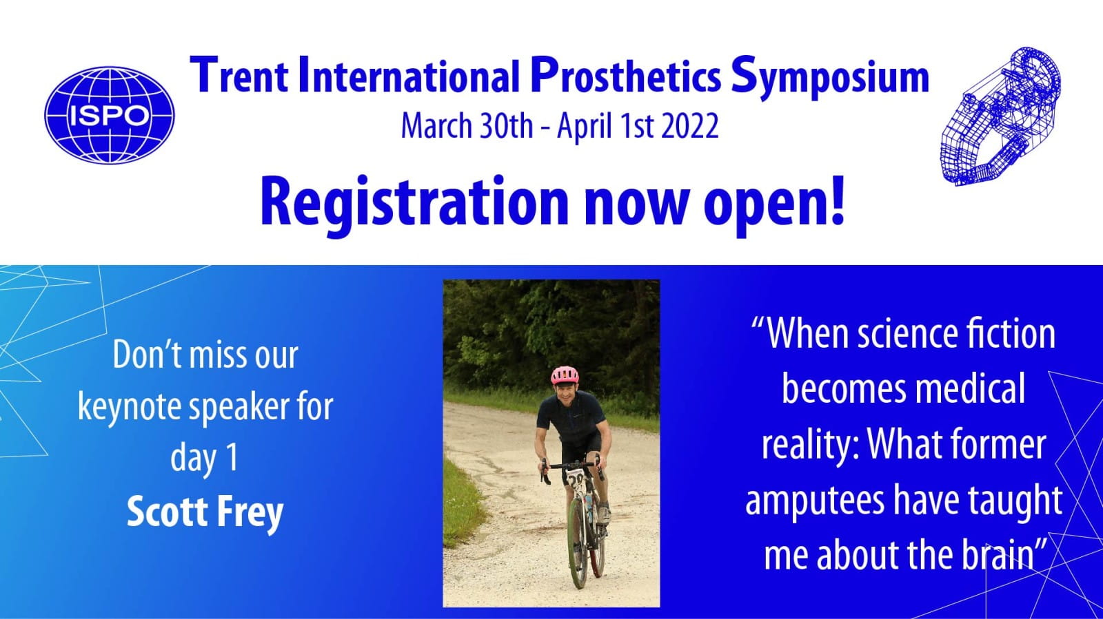 Scott Frey - When Science Fiction becomes Medical Reality ... | ISPO UK MS