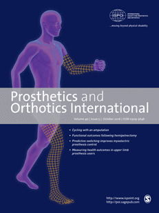 Prosthetics and Orthotics International (POI) | ISPO UK MS