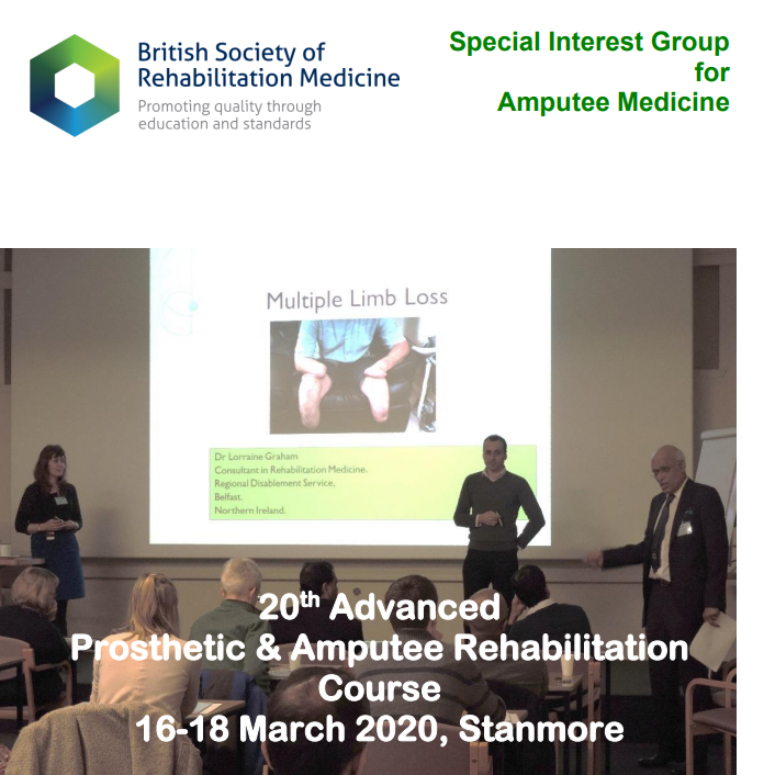 BSRM 20th Advanced Prosthetic & Amputee Rehabilitation Course 2020 ...